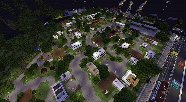 Camping-Caravans Minecraft Map