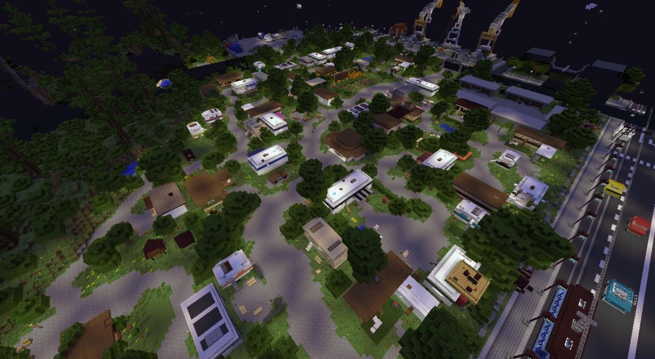 Camping-Caravans Minecraft Map