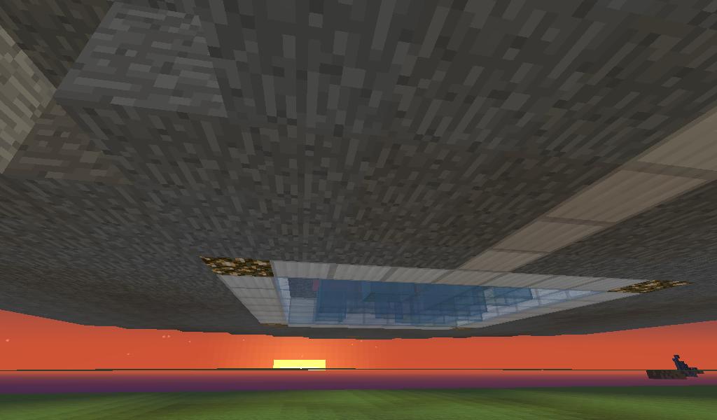 science fiction spaceship(work in progress) Minecraft Map