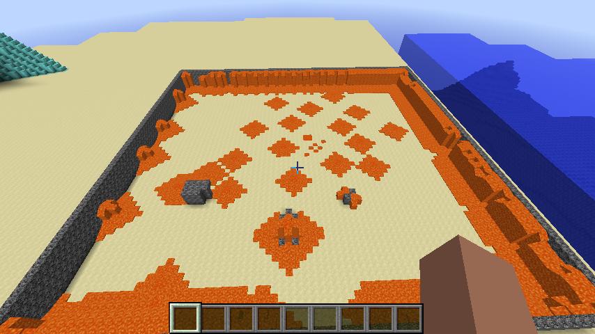 the awesome lava map (parker/race) Minecraft Map