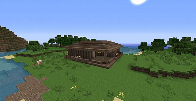 Small Fishing House. Minecraft Map
