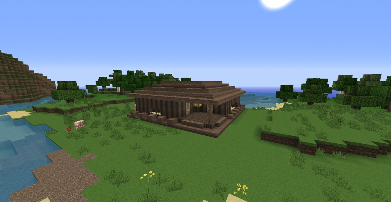 Small Fishing House. Minecraft Map