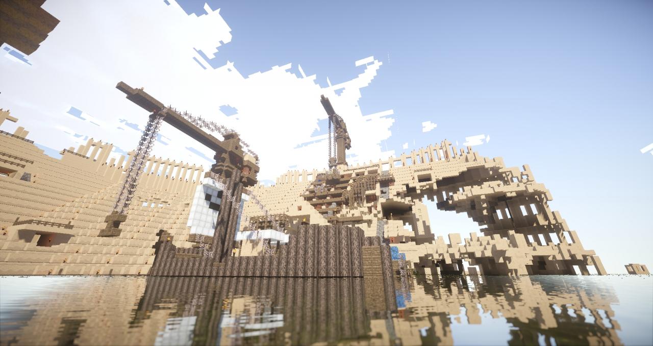 Let´s Show - Minecraft | The Colosseum in the sunken city Minecraft Map