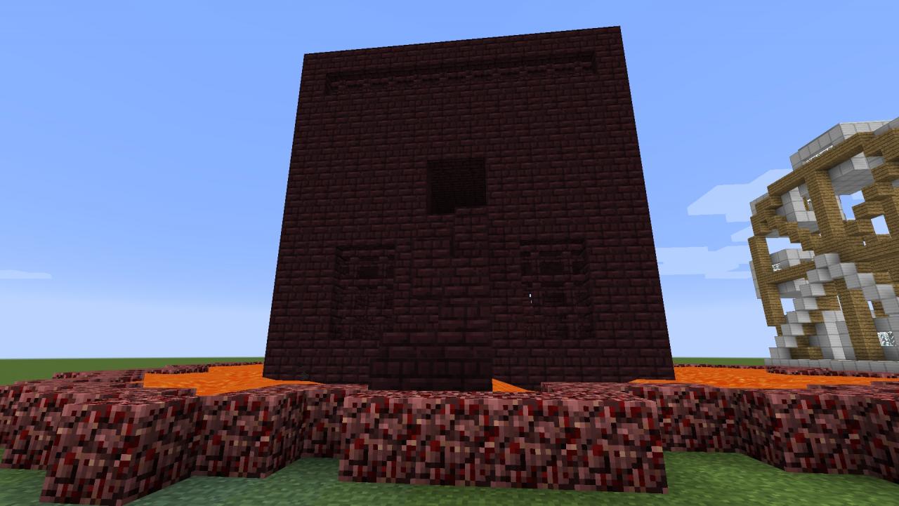 Hell Temple Schematic Minecraft Map