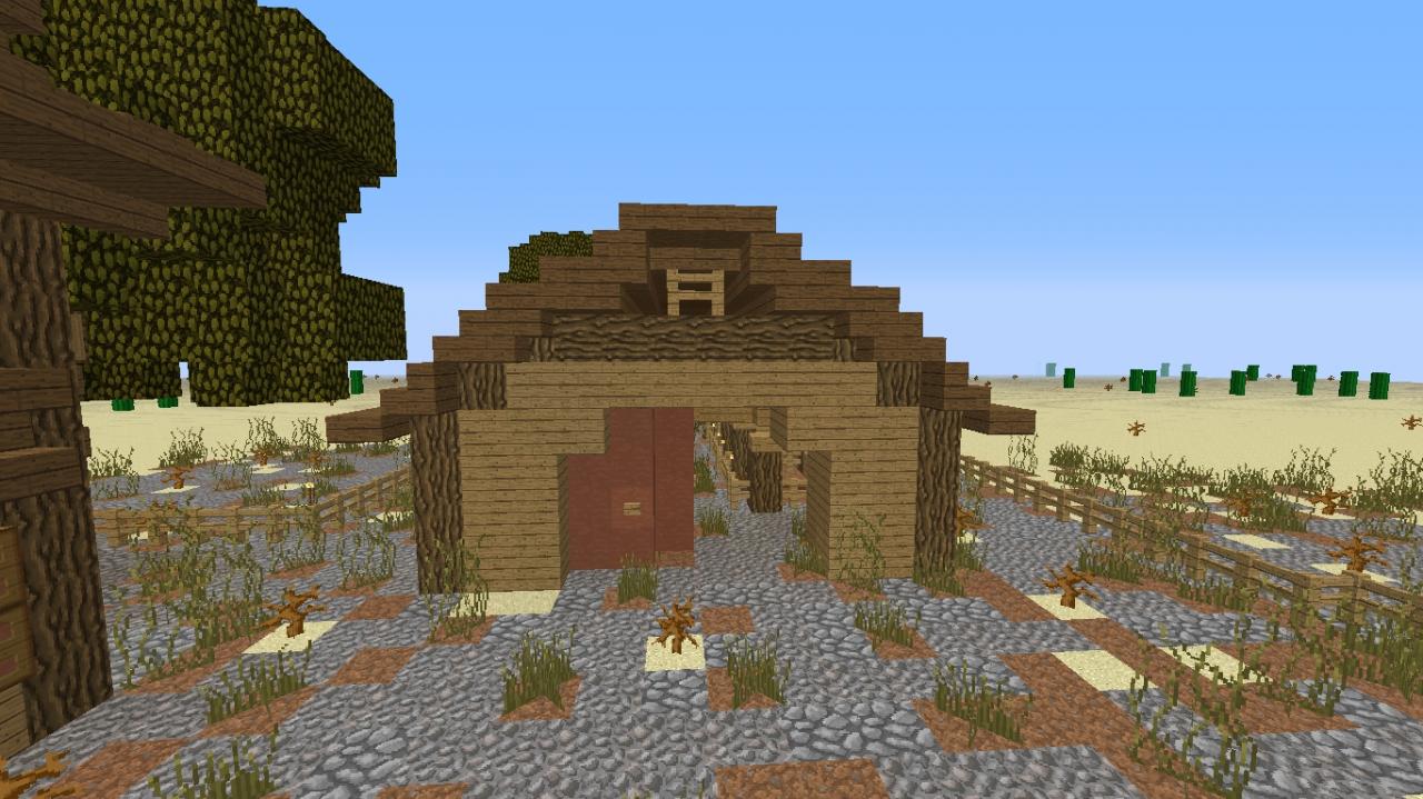 Western Farmhouse Minecraft Map