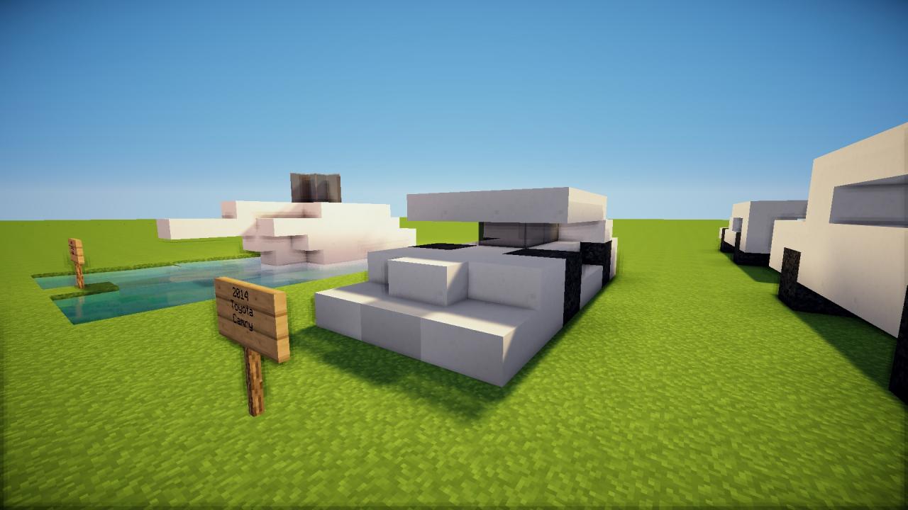 [Small Vehicles Pack] |Download| 10+ Vehicles! Minecraft Map