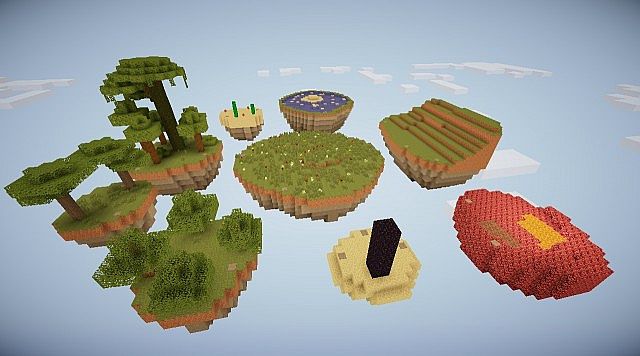 Floating Biomes-Dragnoz Competition entry Minecraft Map