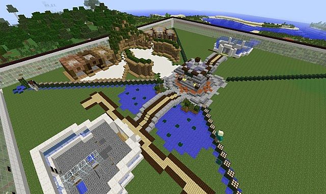 Funcraft Factions Spawn Minecraft Map