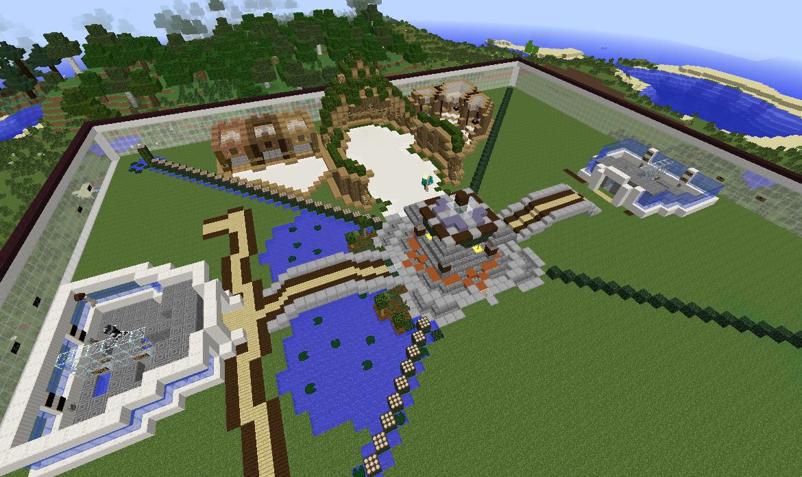 Funcraft Factions Spawn Minecraft Map