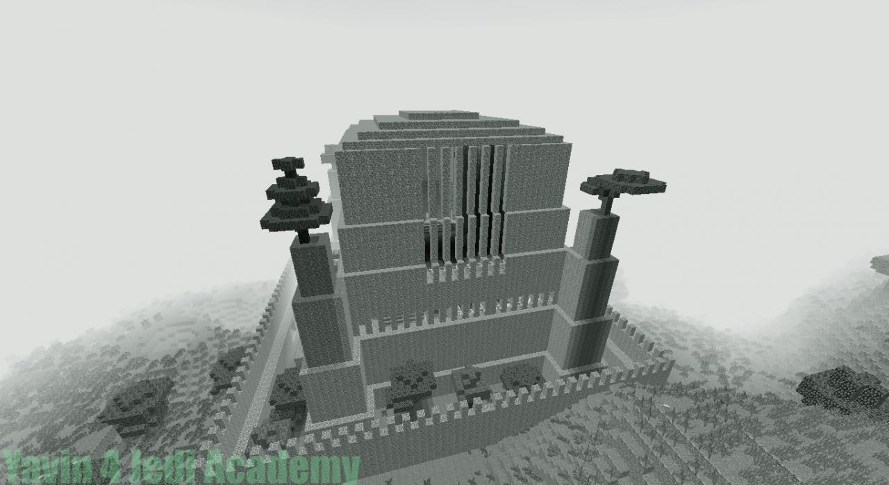 Yavin 4 Jedi Academy Minecraft Map