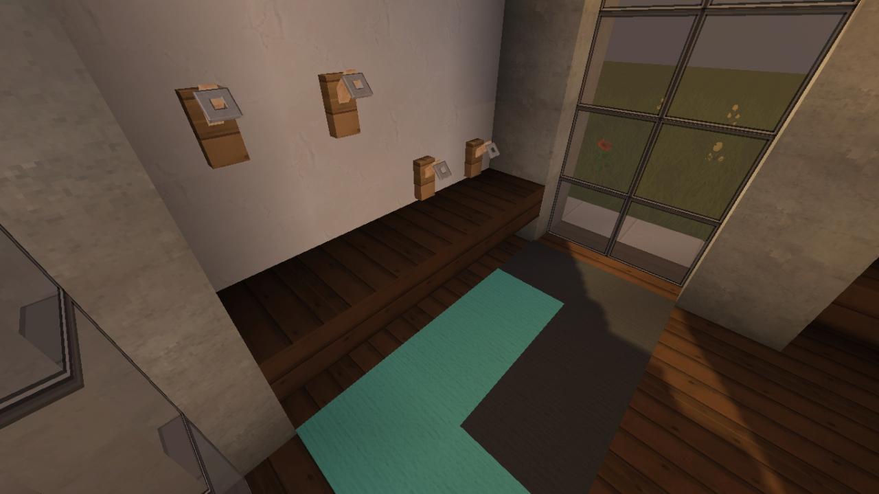 Vertical | a modern concept home Minecraft Map