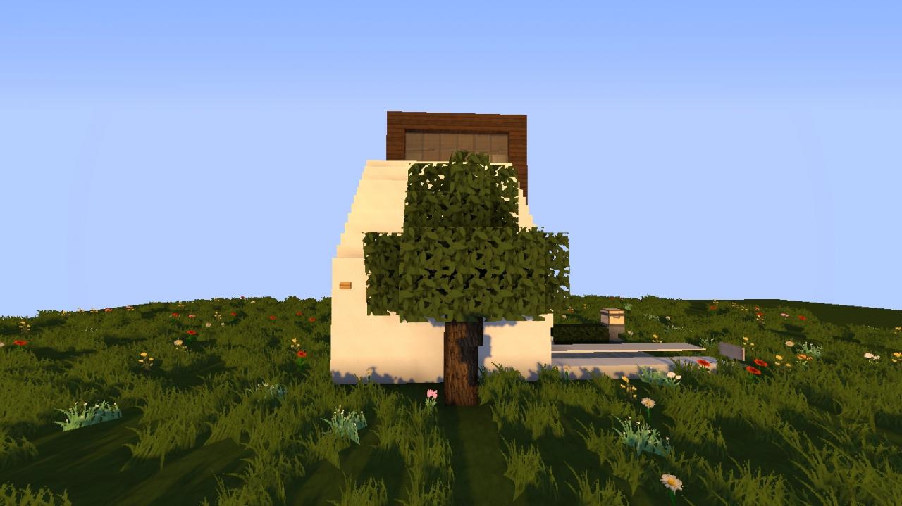 Vertical | a modern concept home Minecraft Map