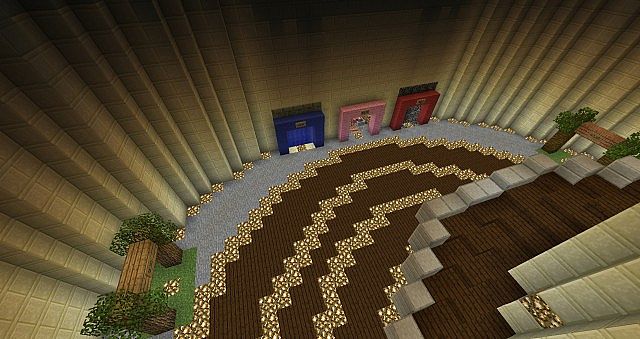 Super Hostile Temple base Minecraft Map