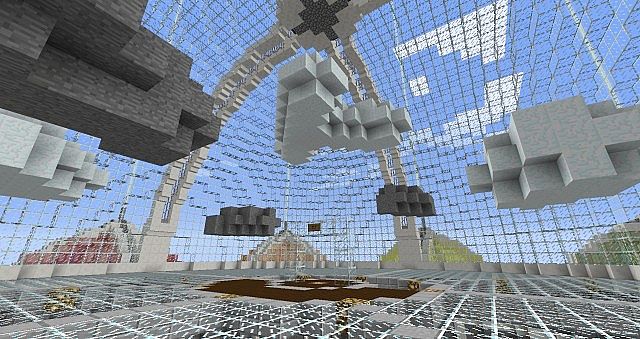 Super Hostile Temple base Minecraft Map