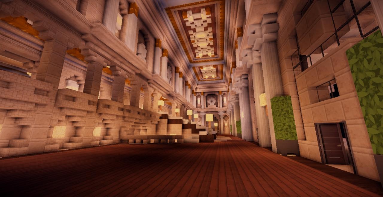 Grand Ballroom, sneak peek Minecraft Map
