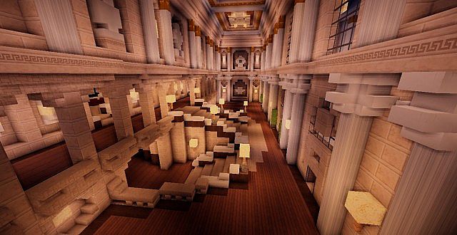 Grand Ballroom, sneak peek Minecraft Map