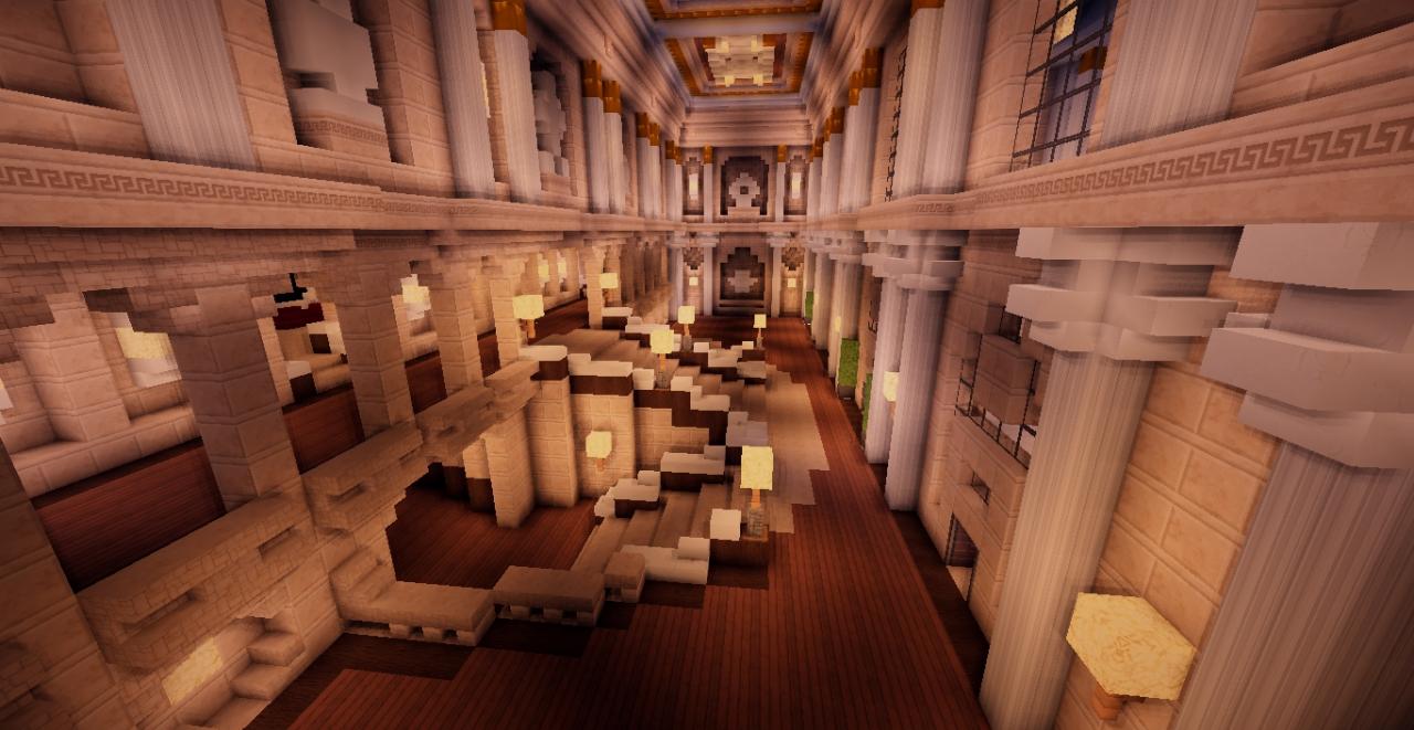 Grand Ballroom, sneak peek Minecraft Map
