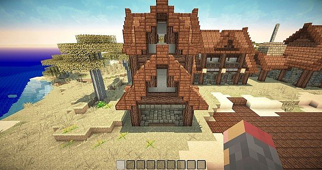 Bluewynn - Medieval Fishing Village Minecraft Map