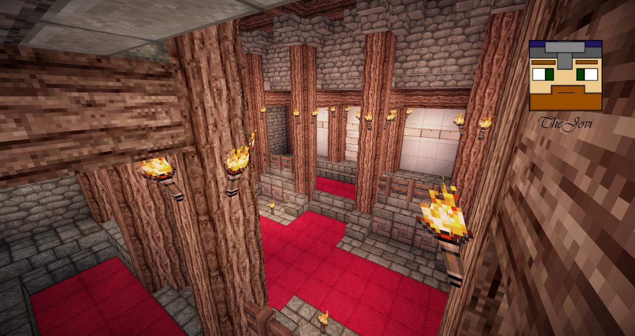 Castle on a Mountain / Hill Spawn - by TheJovi Minecraft Map