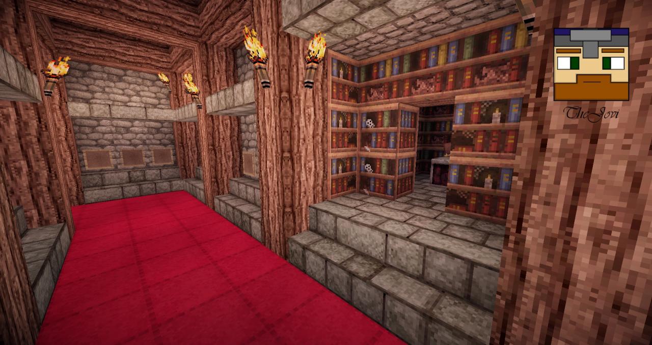 Castle on a Mountain / Hill Spawn - by TheJovi Minecraft Map