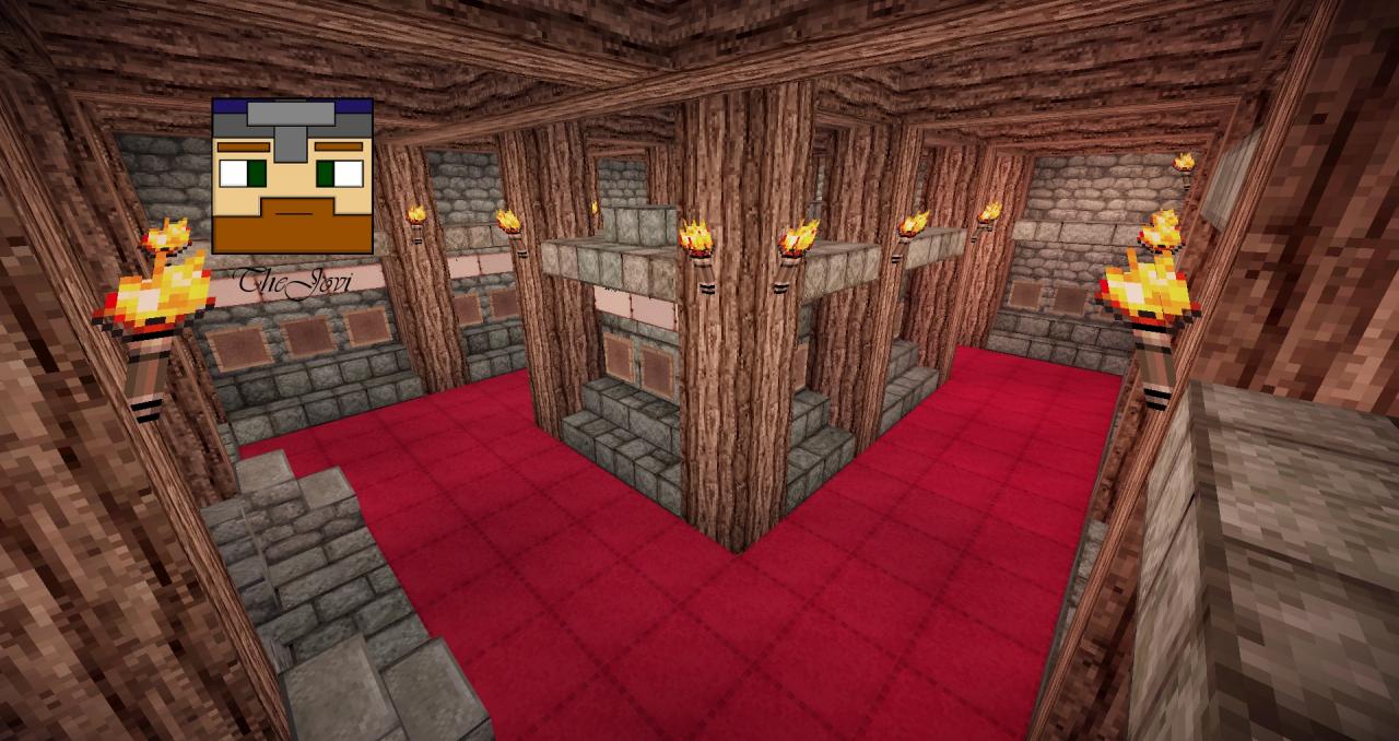 Castle on a Mountain / Hill Spawn - by TheJovi Minecraft Map