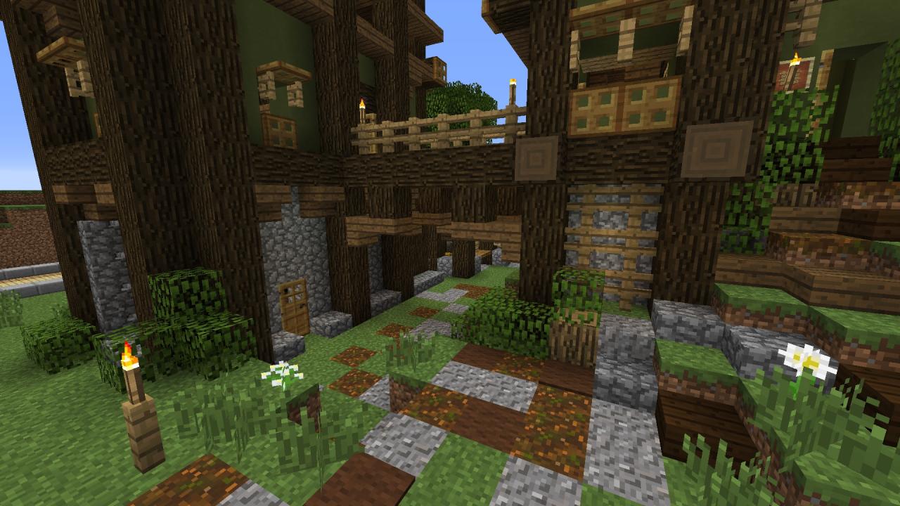 Plot build - MindCreative server Minecraft Map