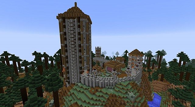 Forest Castle Minecraft Map