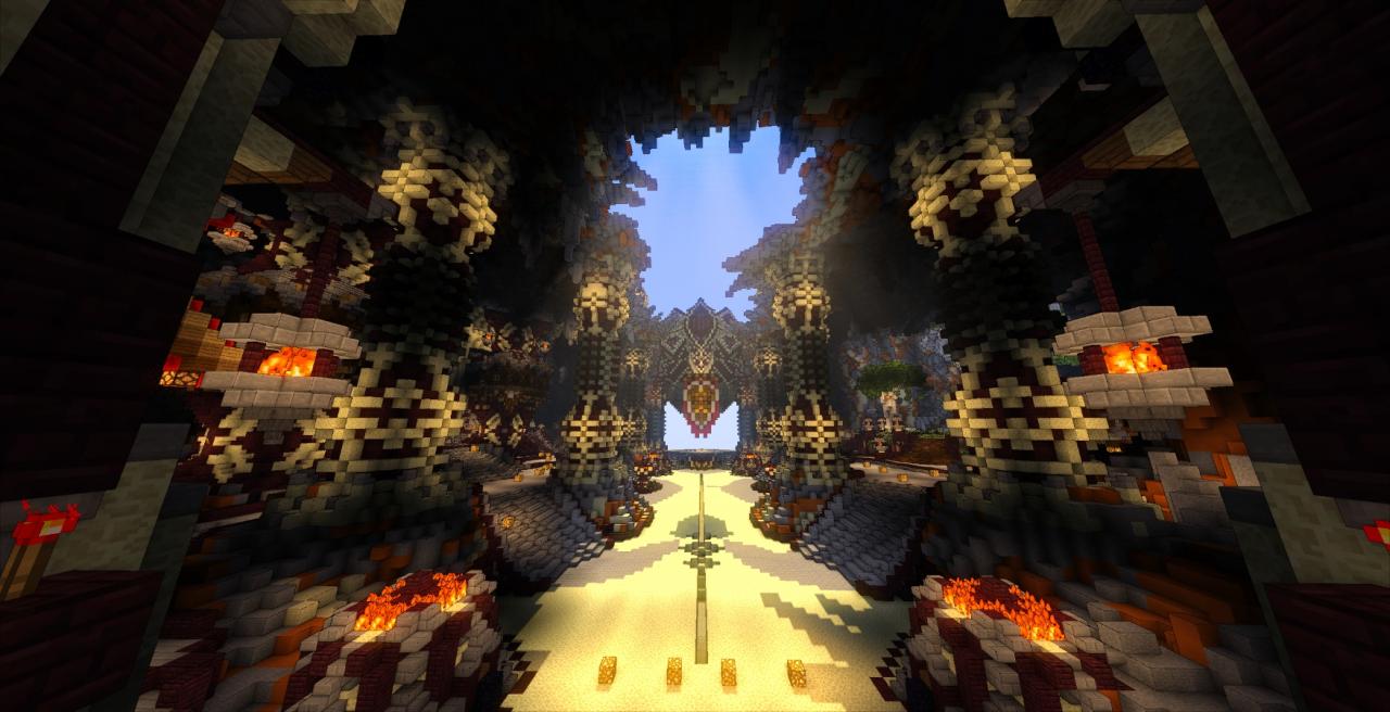 Cave world In progress ! looking for builders ! Minecraft Map