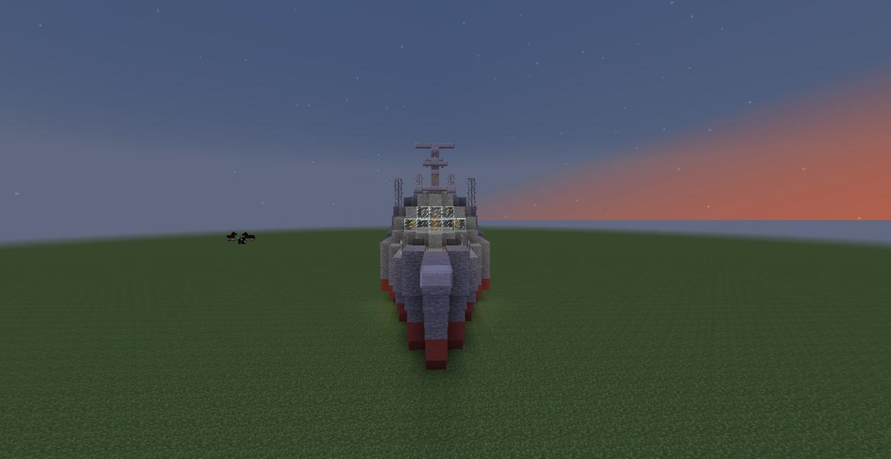 Lancer Class Expeditionary/Patrol Yacht Minecraft Map