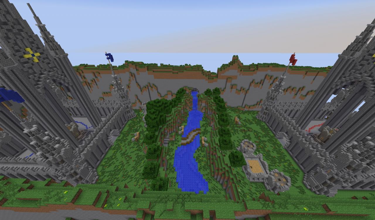 SCBuilds Capture The Flag Map Minecraft Map