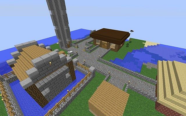 Homemade Village Starter World! Minecraft Map
