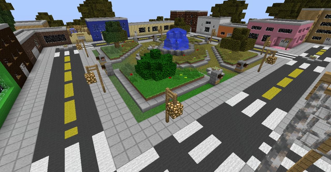 Map of hot potato Minecraft Map