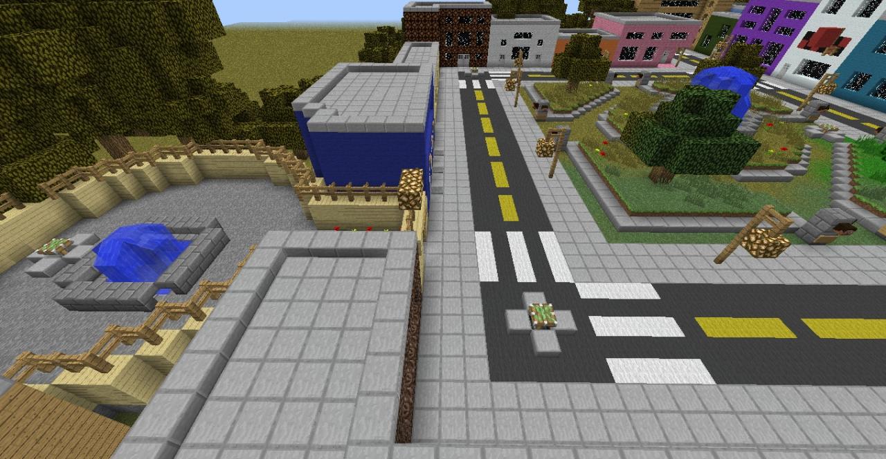 Map of hot potato Minecraft Map