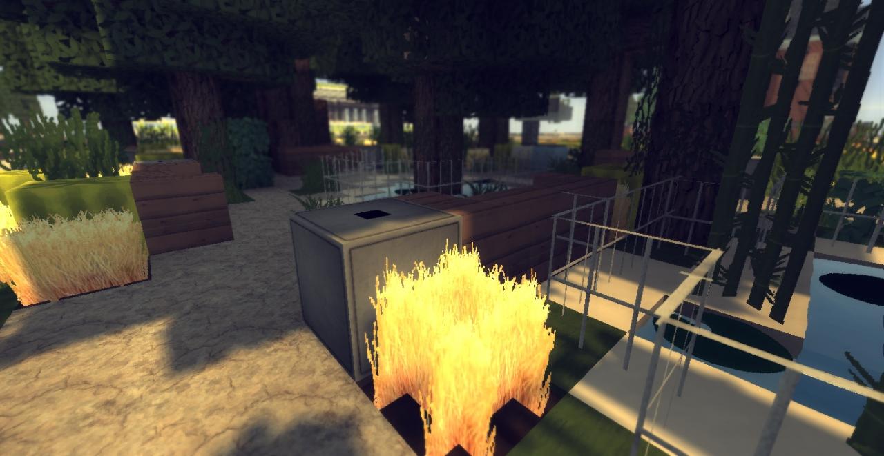 Small Park Minecraft Map