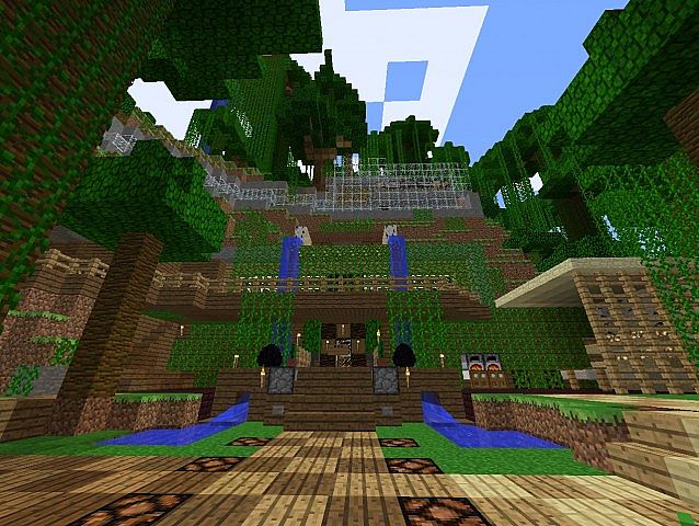 EPIC MOUNTAIN HOUSE!!! Minecraft Map