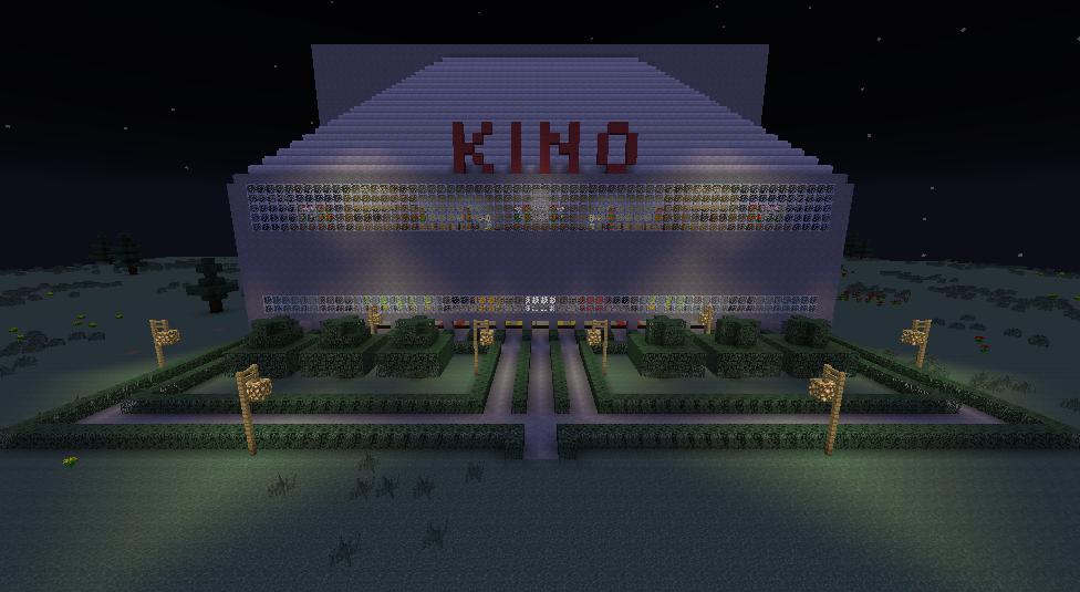 Big Cinema/ Kino Minecraft Map