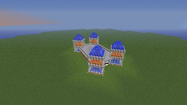 Water&Lava Castle Minecraft Map