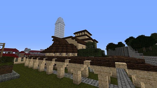 Medievel Abbey/Cloister Minecraft Map