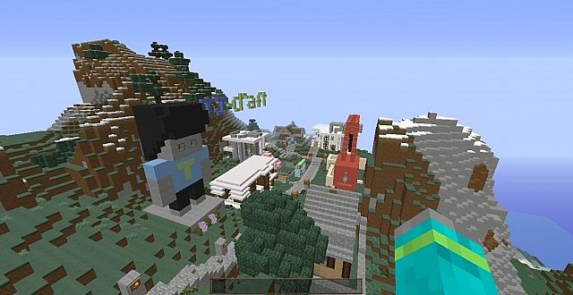 small town Minecraft Map