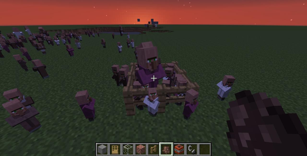 Spinning Villagers XD Minecraft Map