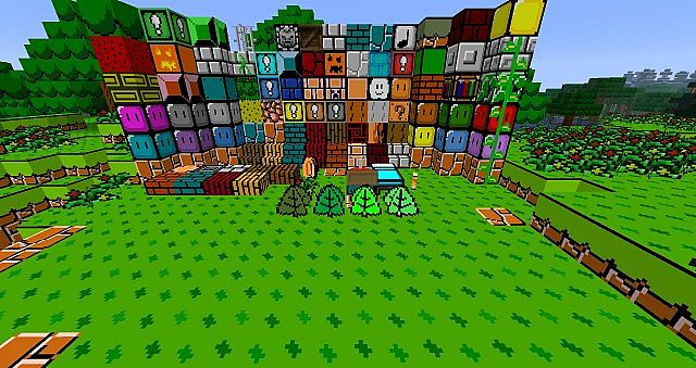Super Minecraft Bros (Mario Themed) Minecraft Texture Pack