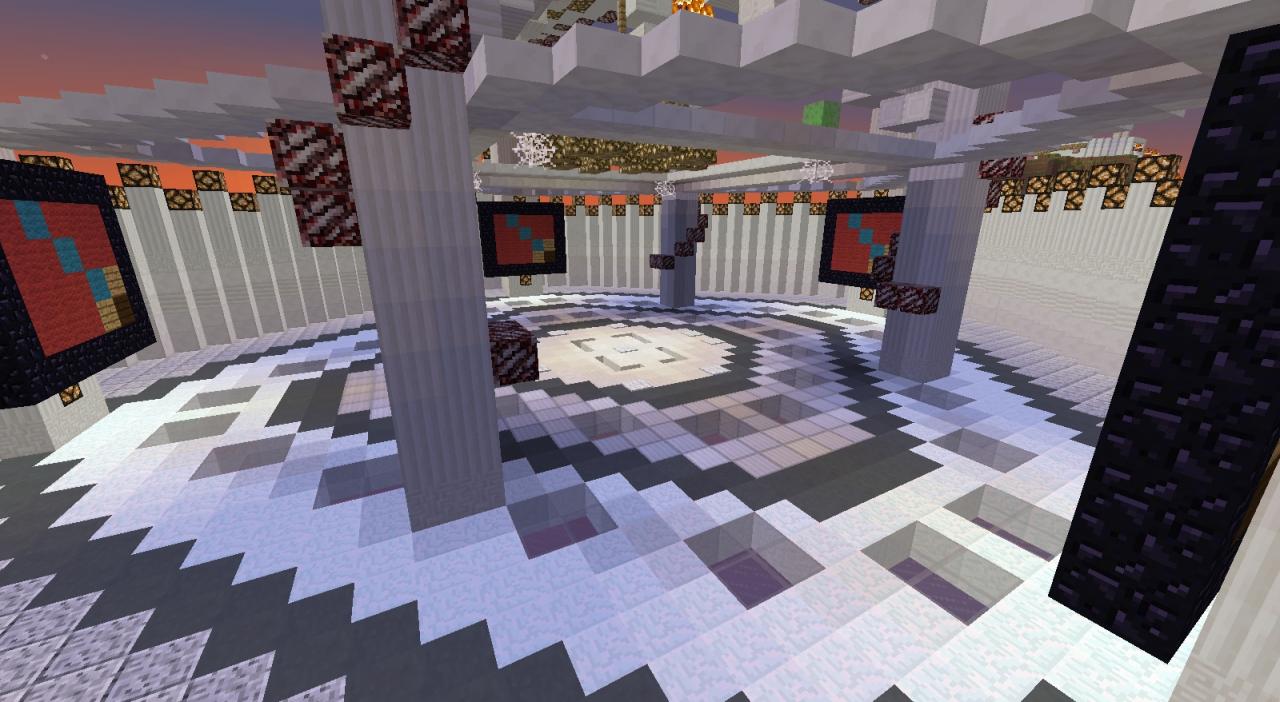 [PVP Revamped] Crazy Redstone PVP Minigame! Minecraft Map