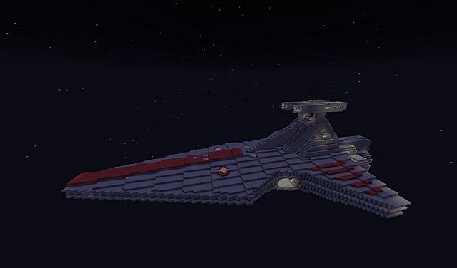 Venator Class Star Destroyer Minecraft Map