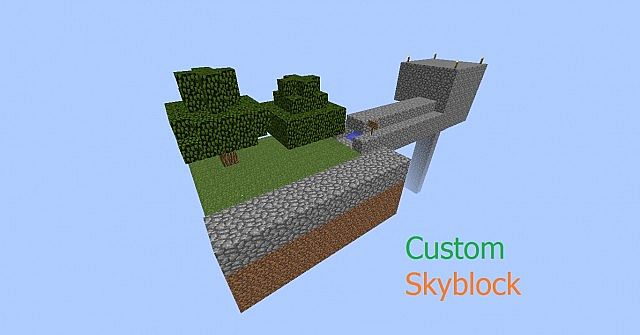 Custom Skyblock By Himogre Minecraft Map
