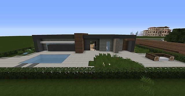 Modern house - Box_ Minecraft Map