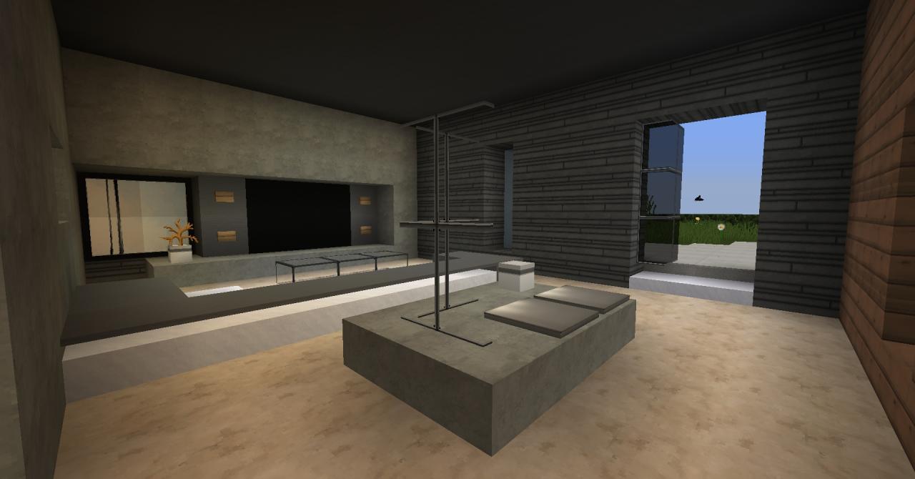 Modern house - Box_ Minecraft Map