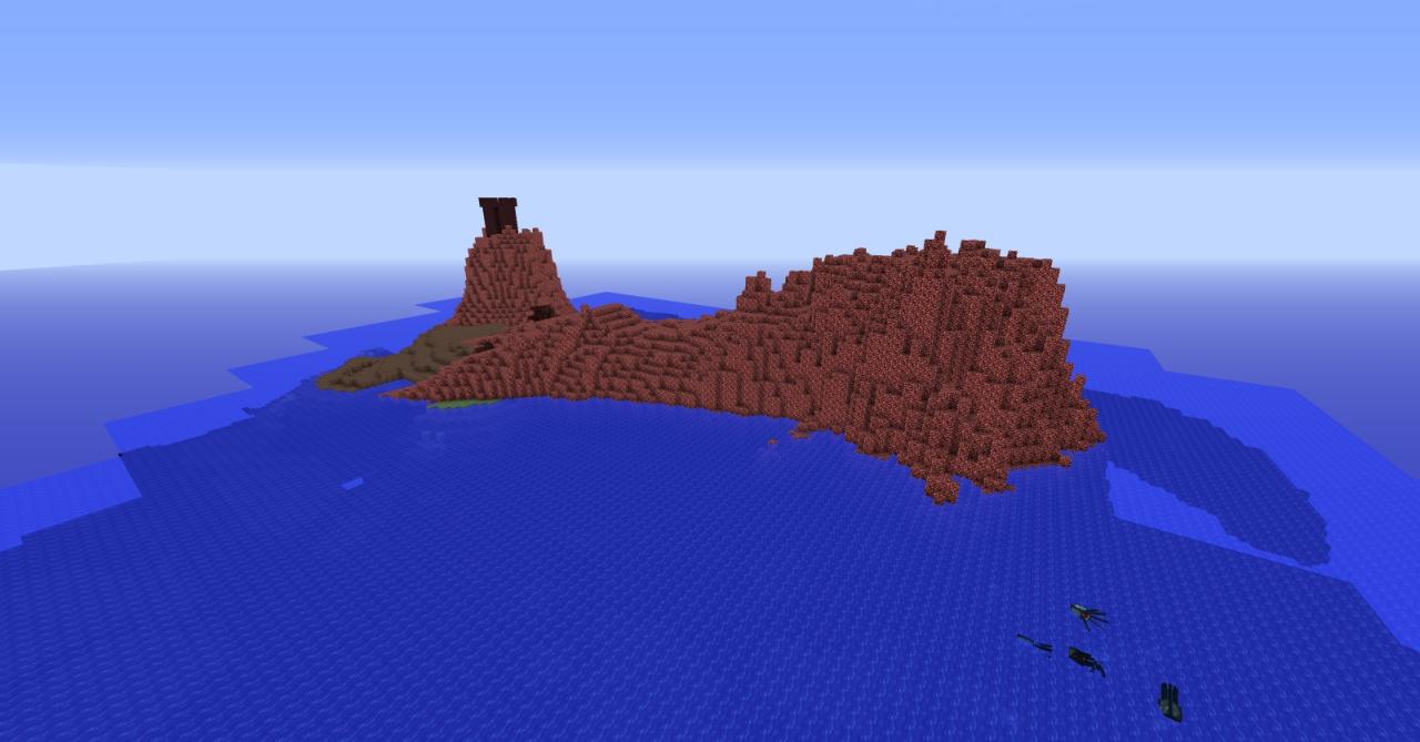 Nether Island Minecraft Map
