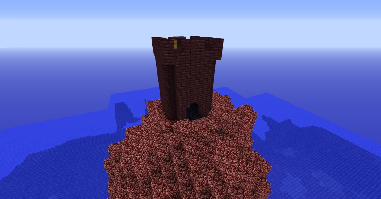 Nether Island Minecraft Map