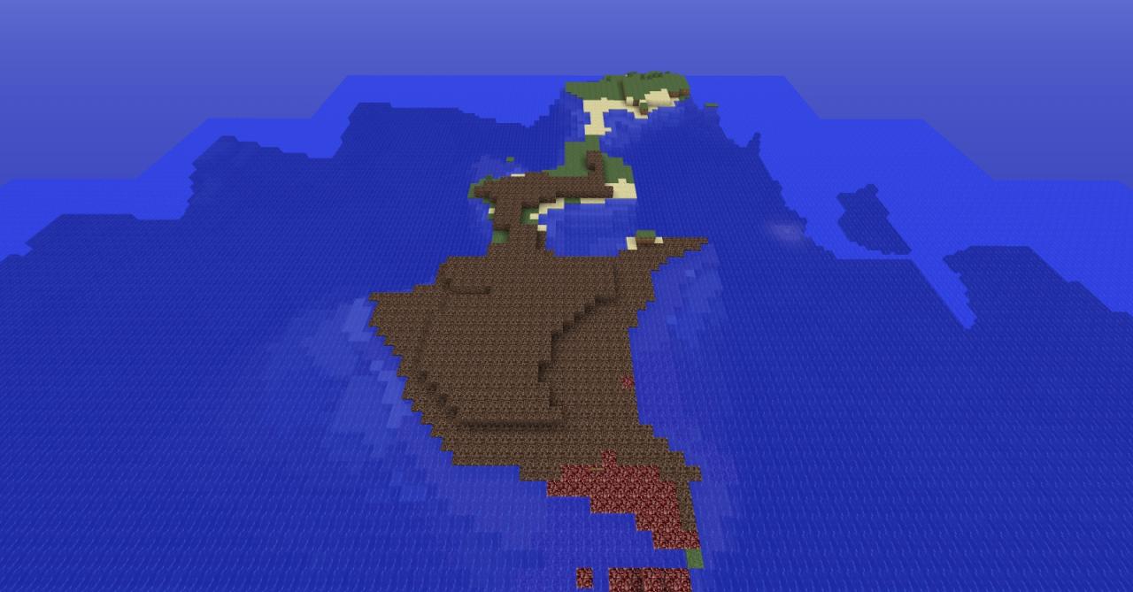 Nether Island Minecraft Map