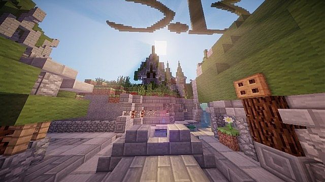 small medieval Spawn Minecraft Map